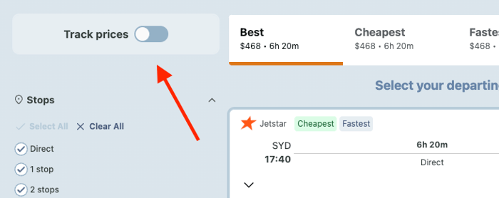 How to set Airfare Alerts. Get an Email when the Price Drops